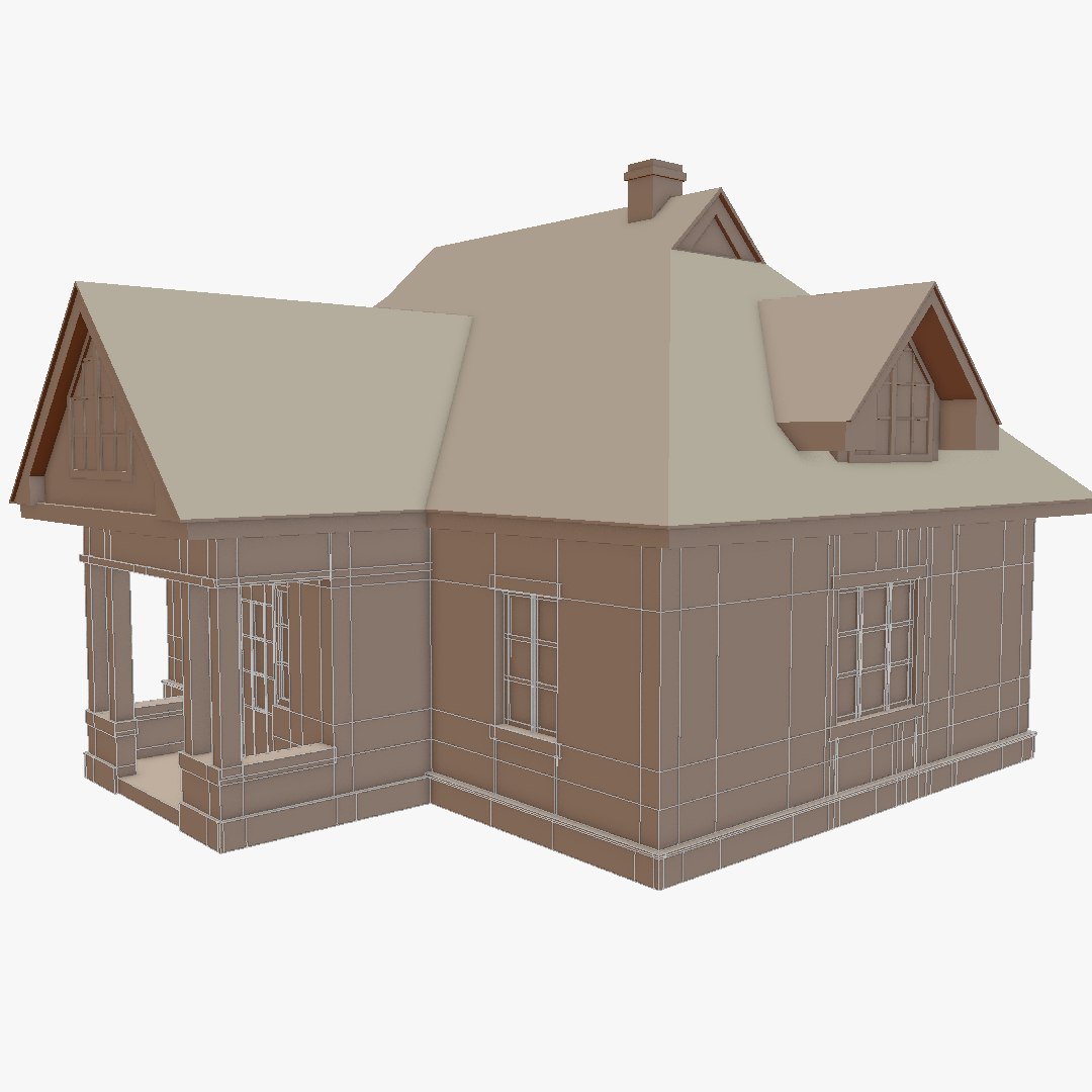 House 2 Model - TurboSquid 1268992