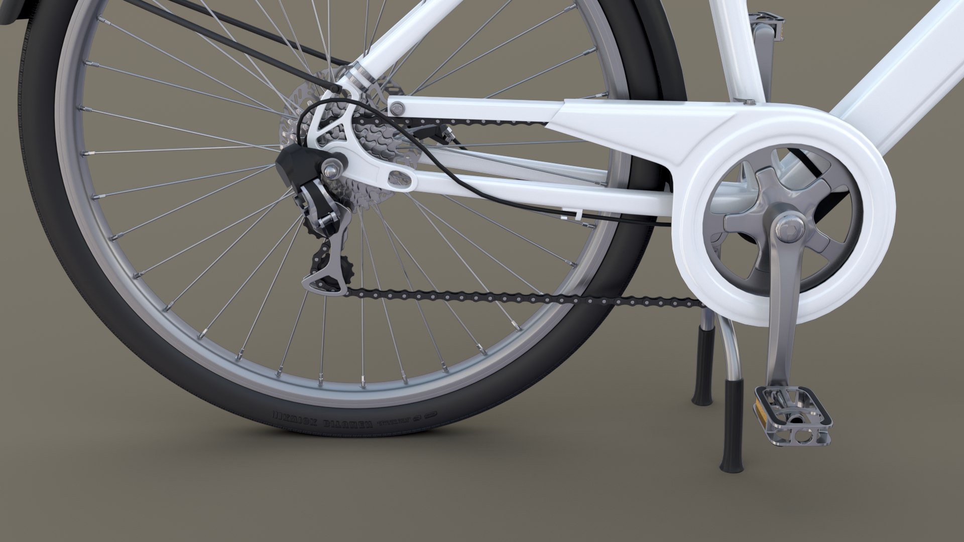 Generic Bicycle 3D Model - TurboSquid 1490655