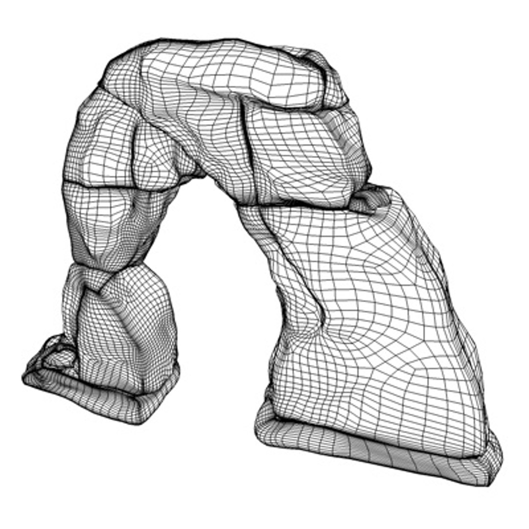Arch Delicate 3d Model