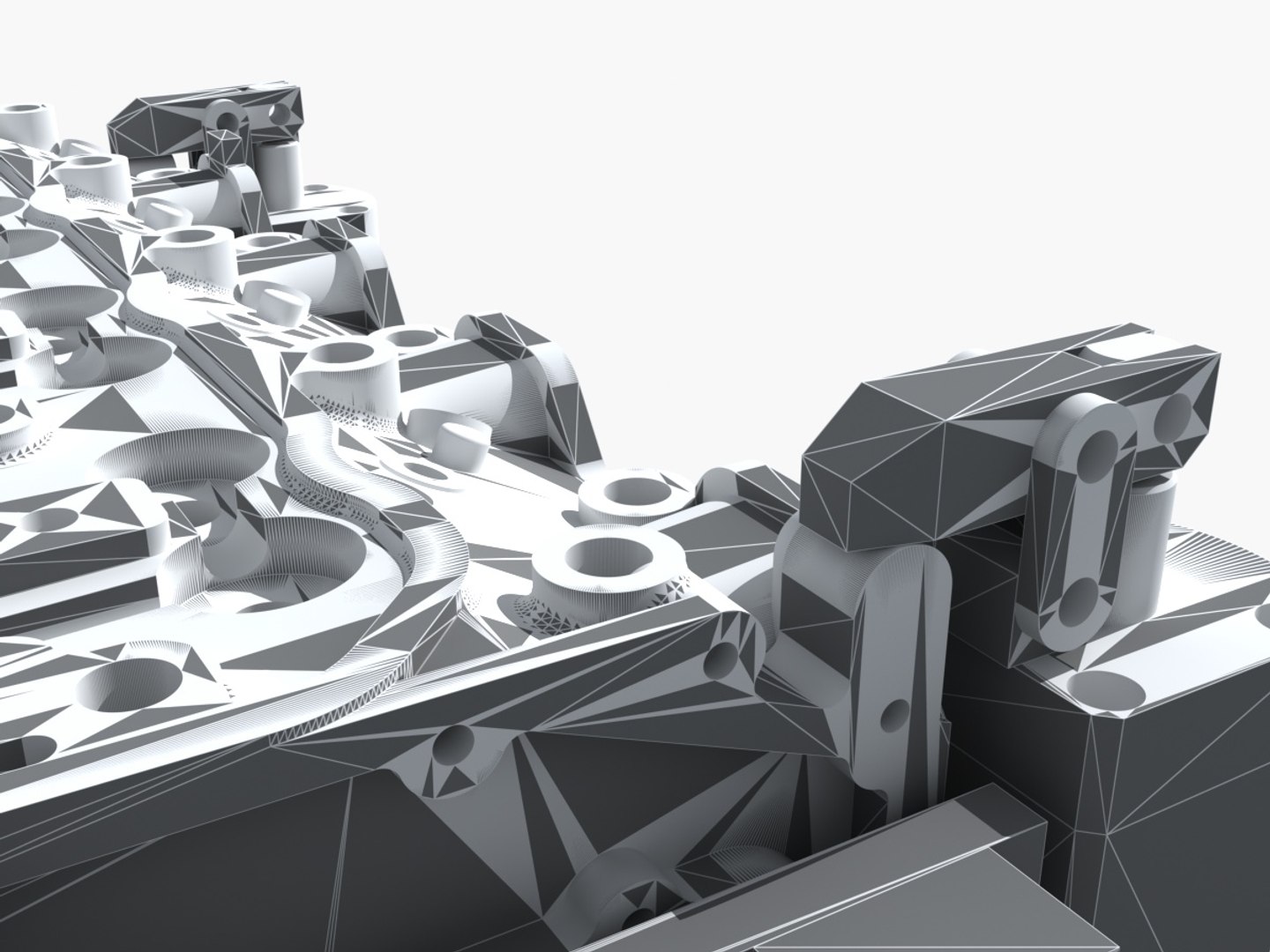 Industrial Equipment 42 - Precision Hydraulic Fixture 3D Model ...