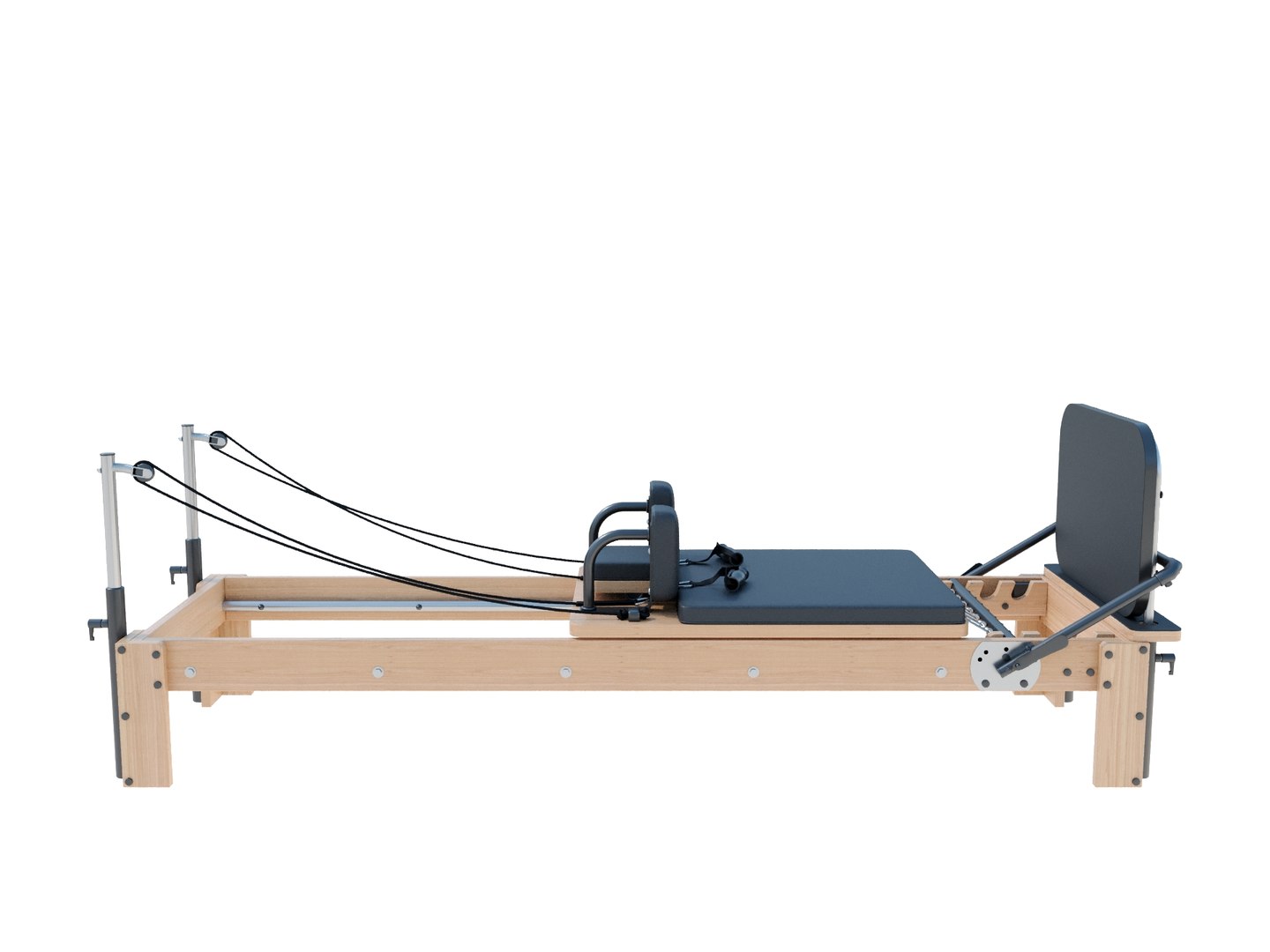 APARELHO DE PILATES REFORMER CLASSIC ARKTUS 3D Model - TurboSquid 2086346