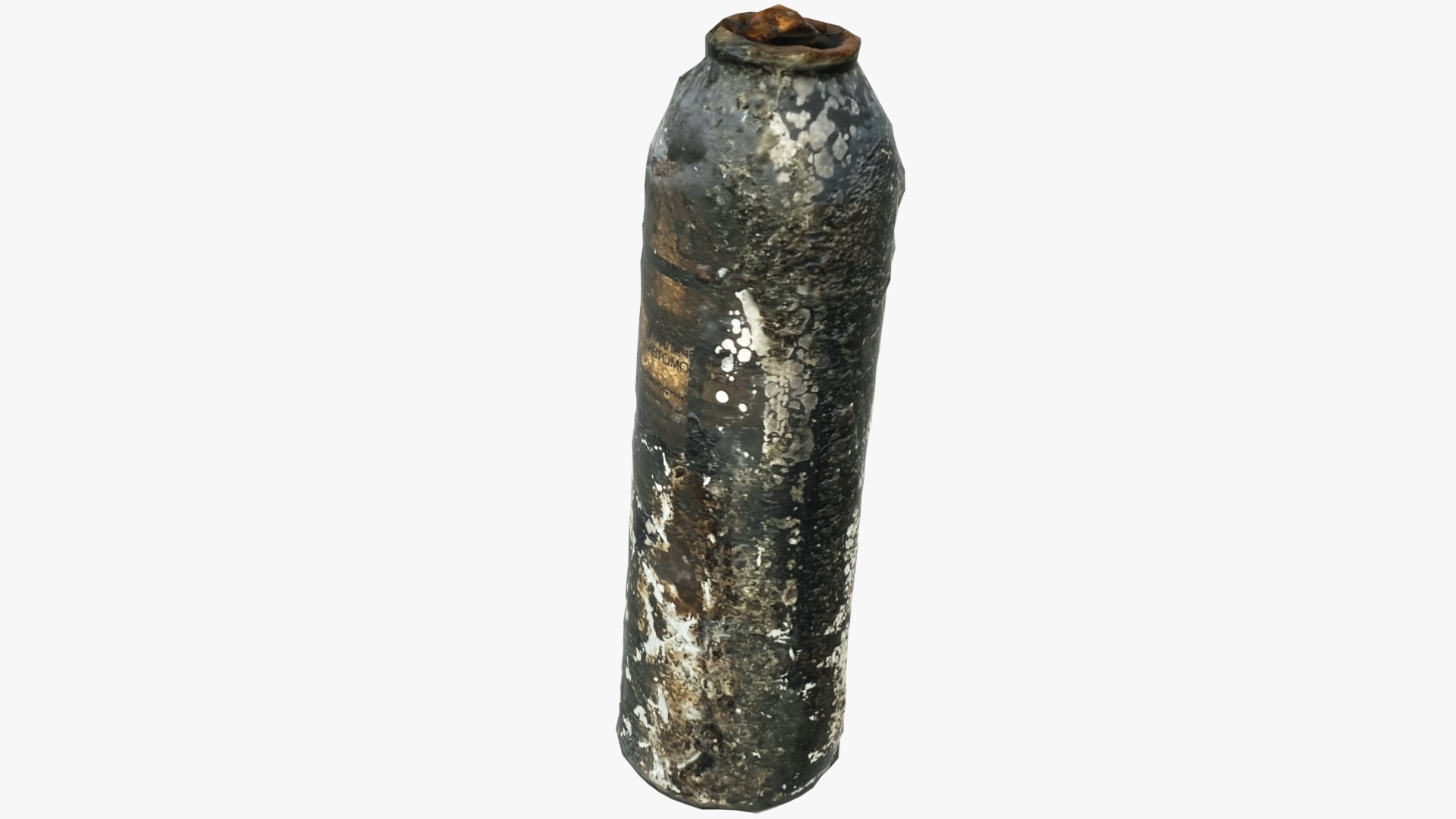 3D Old Rust Aerosol Can 8 Scan 3D Model - TurboSquid 1742321