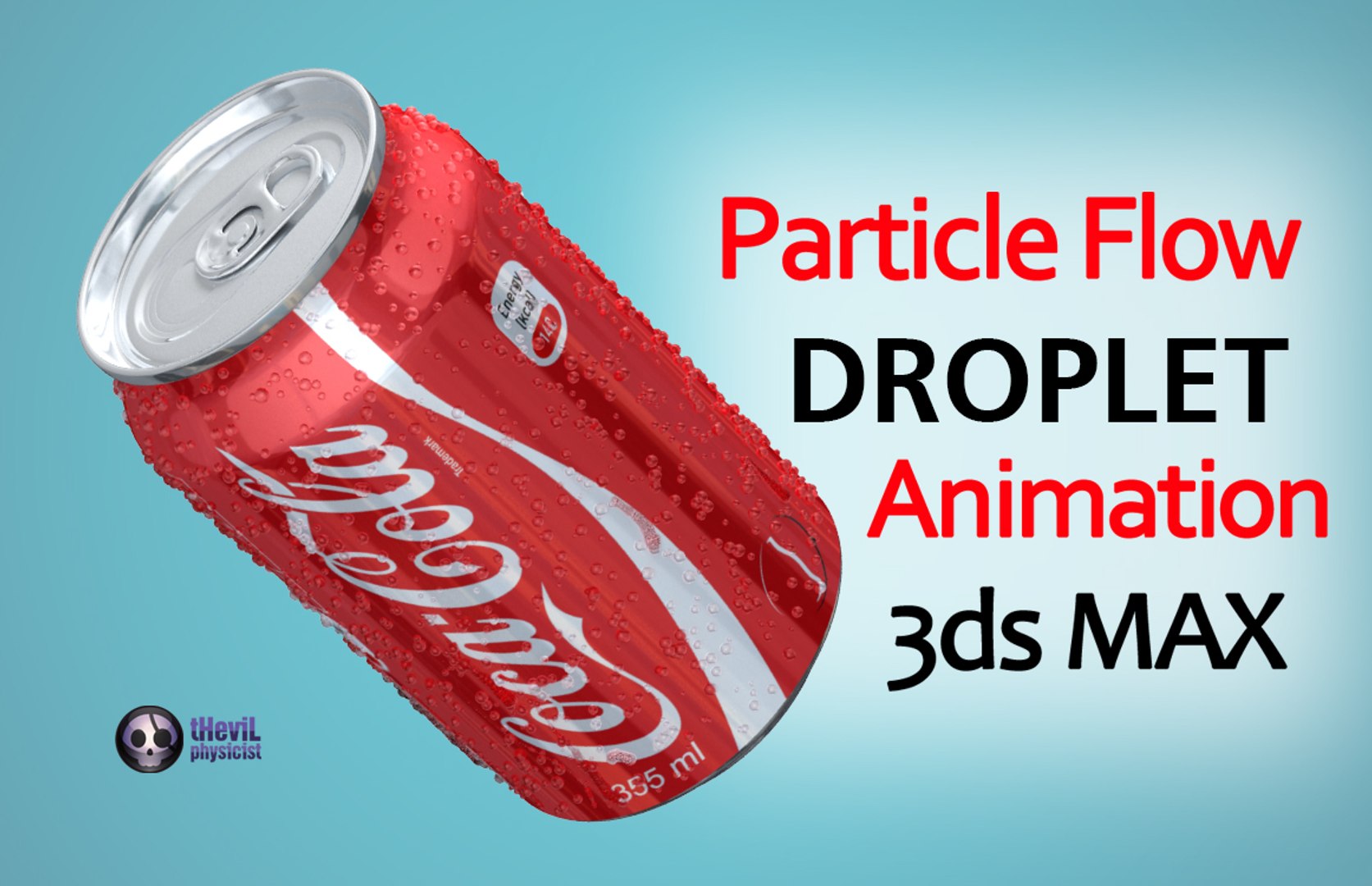 Droplets Coca Cola 3d Max