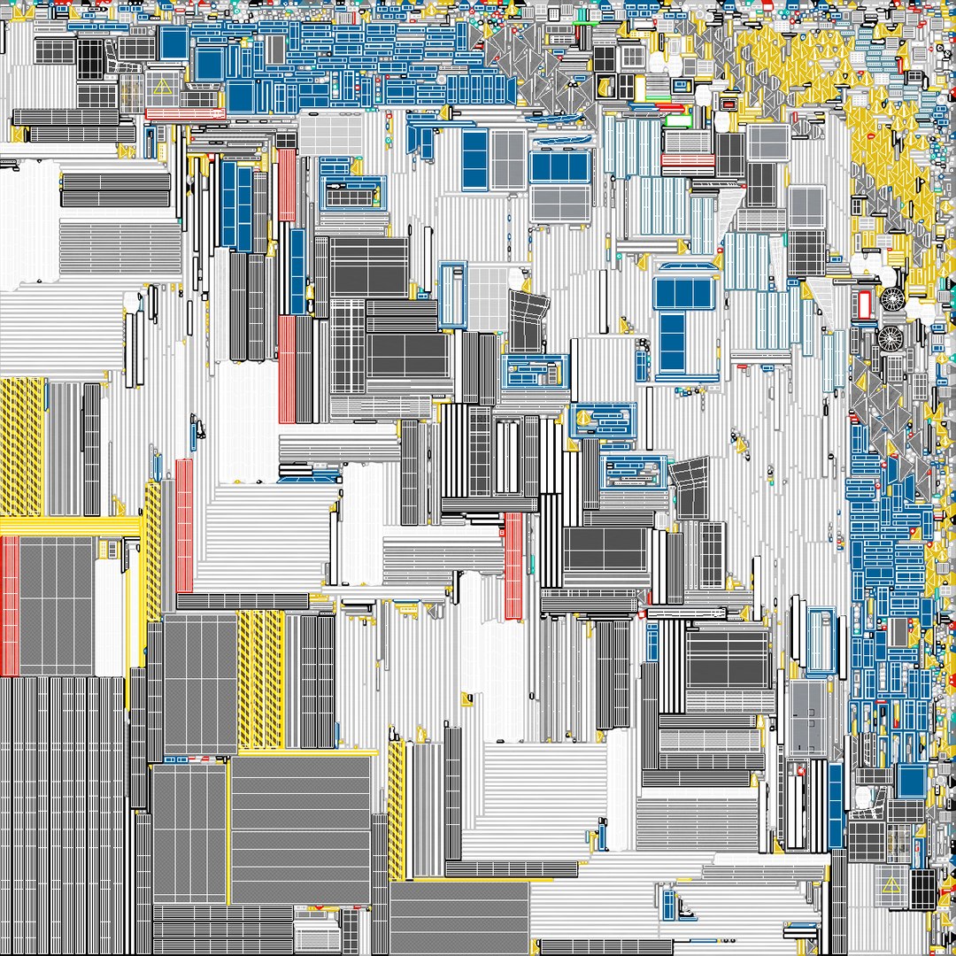 Tesla Assembly Line 3D Model - TurboSquid 2322246