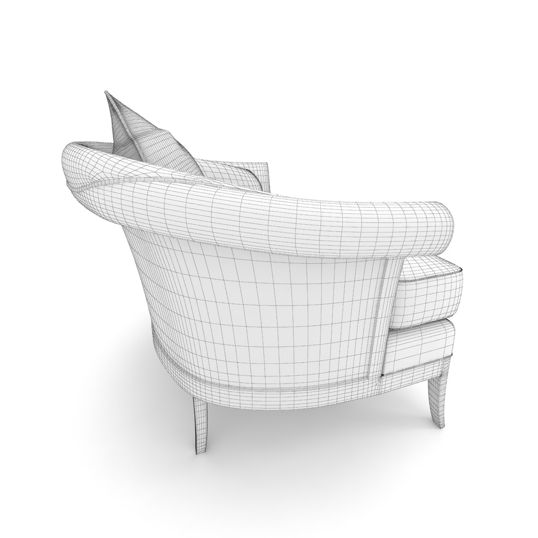 3d Model Armchair