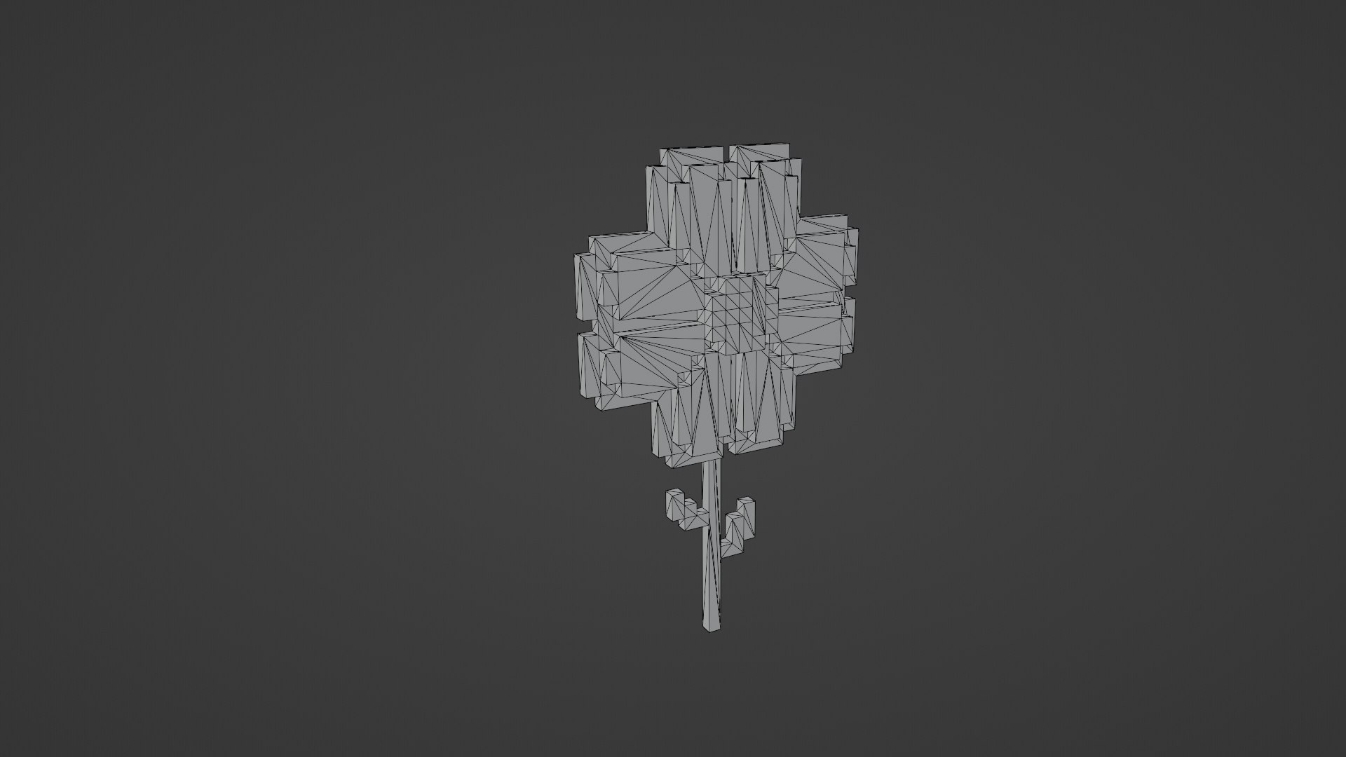 Voxel Daisy Flower 3D Model - TurboSquid 1924710