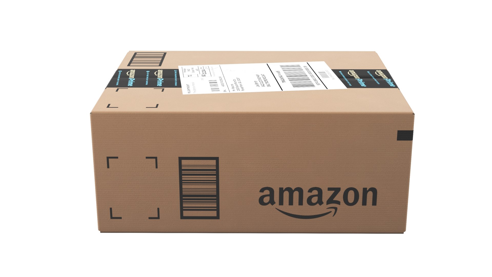 Amazon Parcels Box 30x24x12cm 3D Model - TurboSquid 1990825