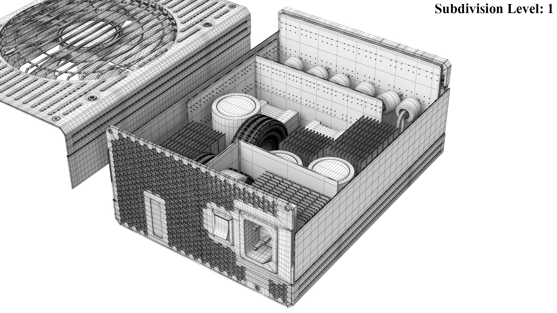 3D Computer Power Supply - TurboSquid 1828870