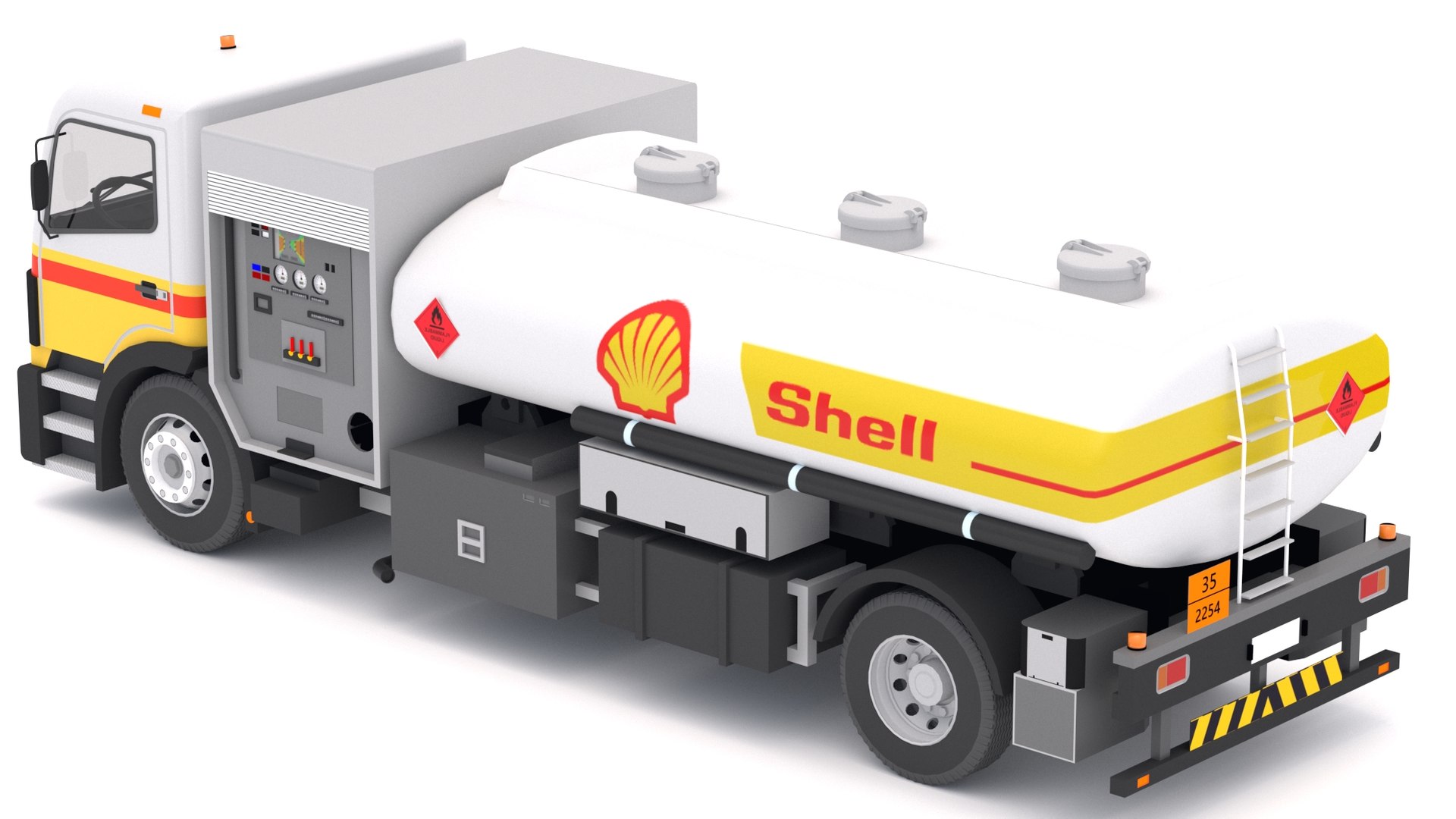 Fueler Aircraft Shell 3D Model - TurboSquid 1536183