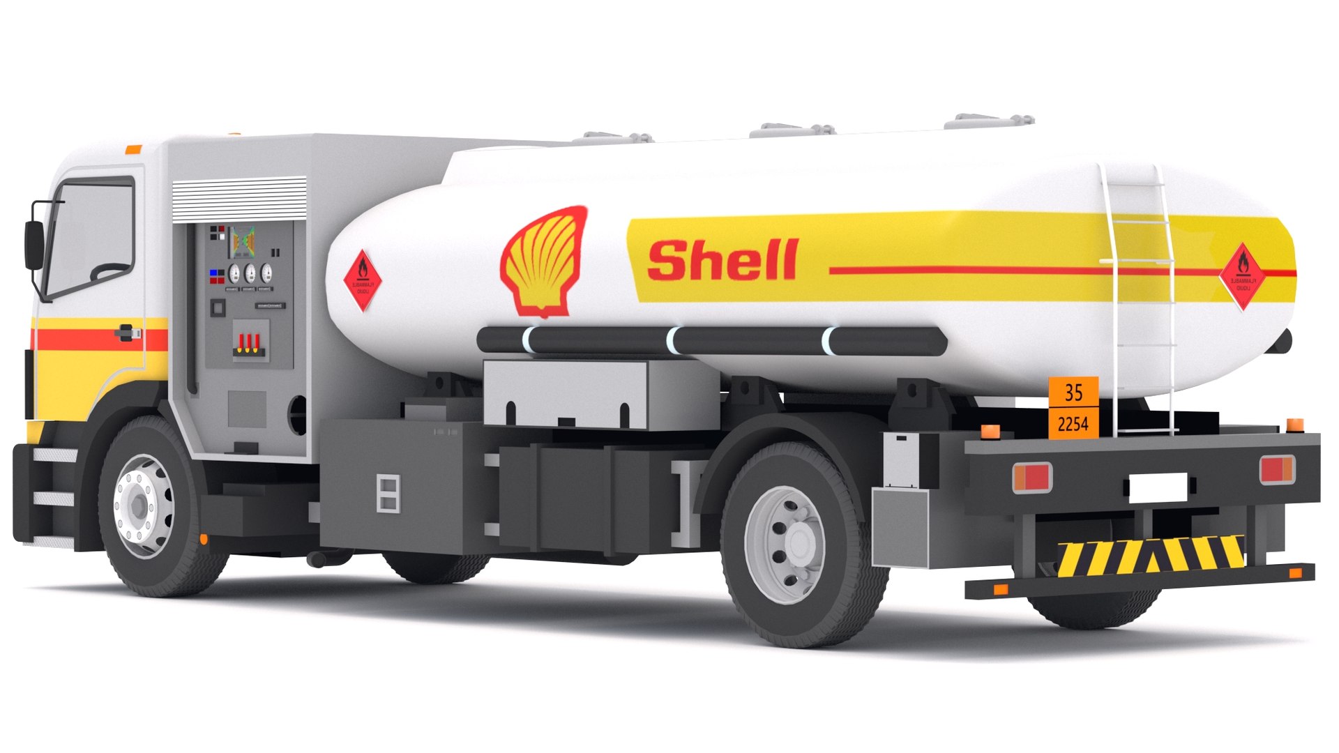 Fueler Aircraft Shell 3D Model - TurboSquid 1536183