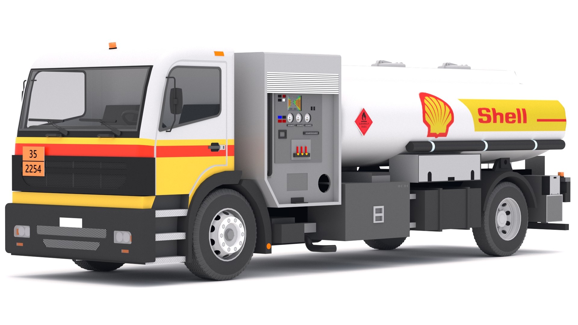 Fueler Aircraft Shell 3D Model - TurboSquid 1536183