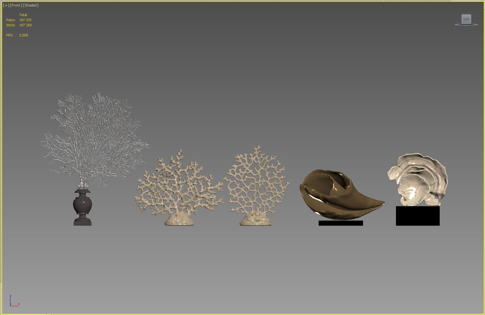 3D Coral Set 6 Model - TurboSquid 1896771