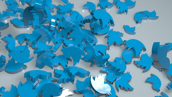 Twitter Logo with Animation 3D - TurboSquid 1809118