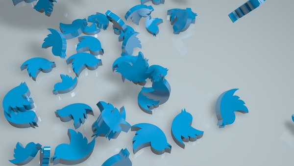 Twitter Logo with Animation 3D - TurboSquid 1809118