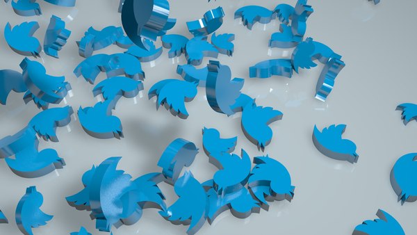 Twitter Logo with Animation 3D - TurboSquid 1809118