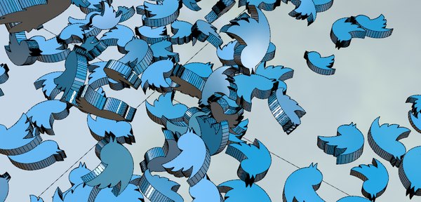 Twitter Logo with Animation 3D - TurboSquid 1809118
