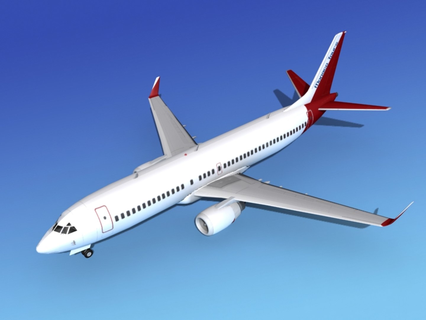 Boeing 737-800 737 3d Model