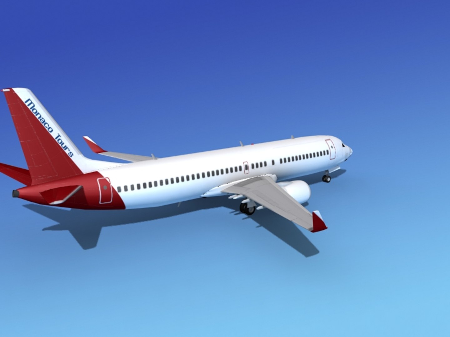 Boeing 737-800 737 3d Model