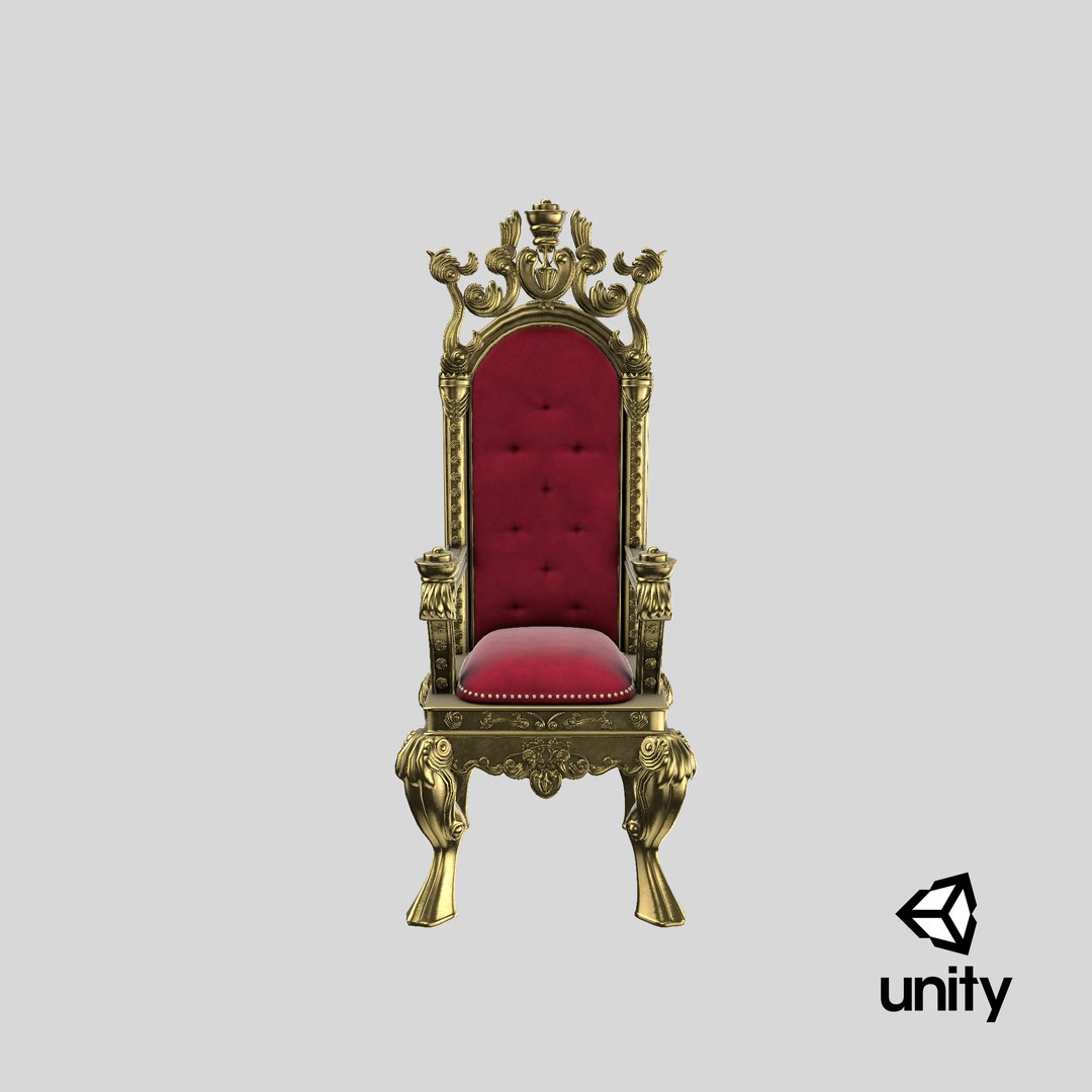 3D Throne Chair S Model - TurboSquid 1255297