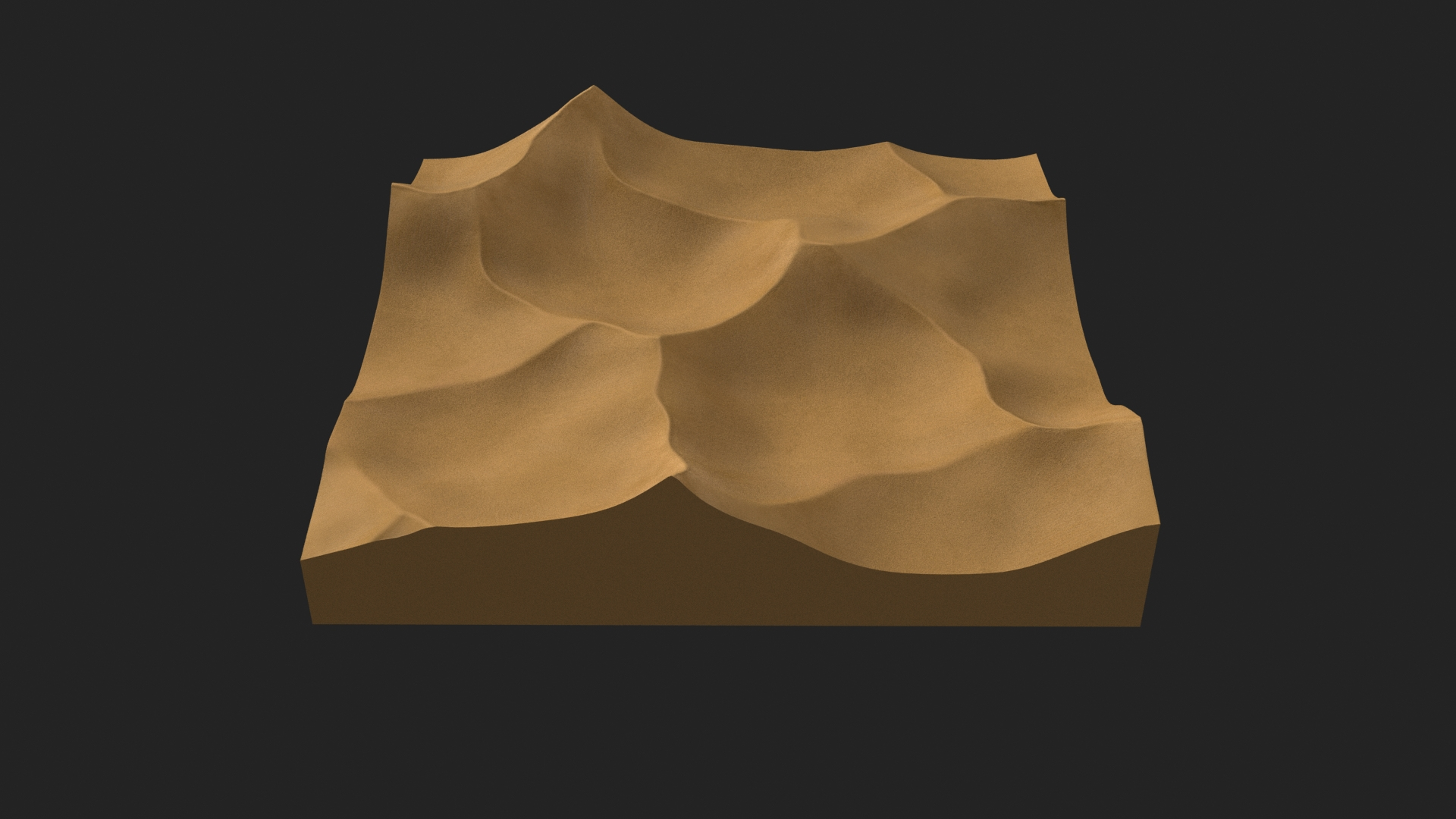 Desert Terrain 3D model - TurboSquid 2144963