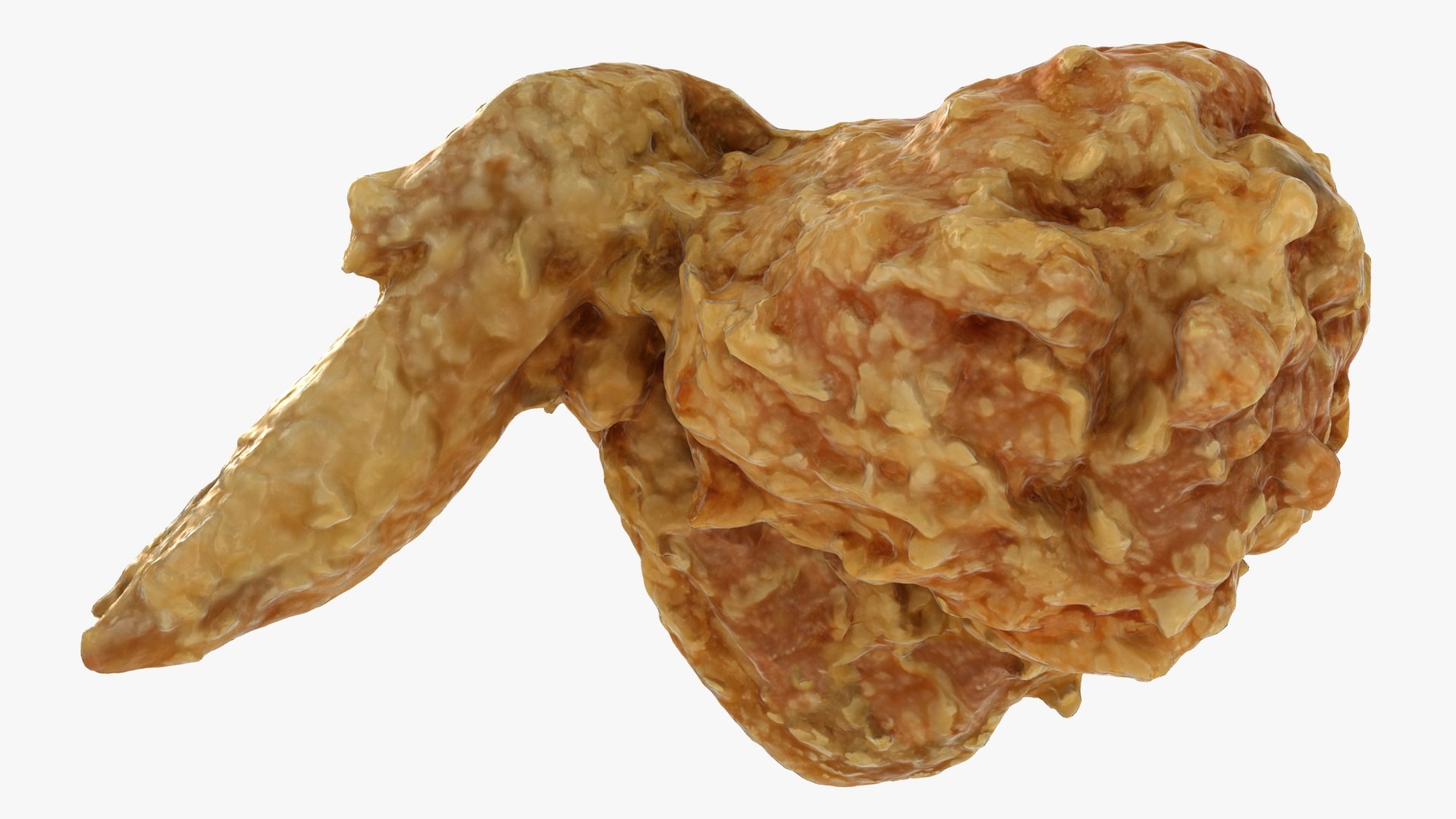 3D Crispy Chicken Wing - TurboSquid 1696138