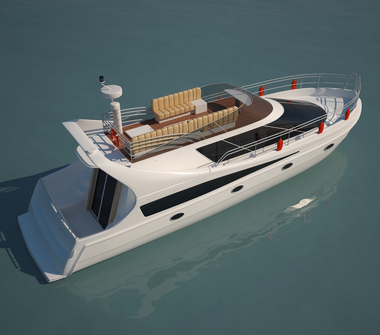 Small Yacht 3 Max