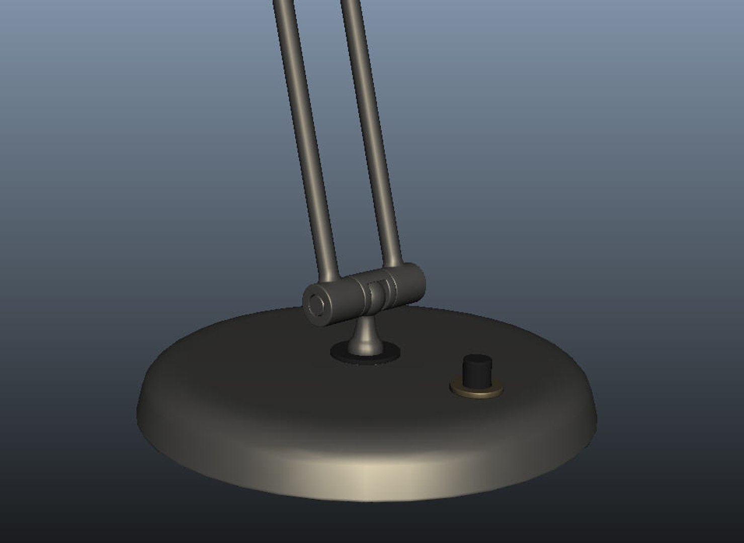 3d desk lamp rig model