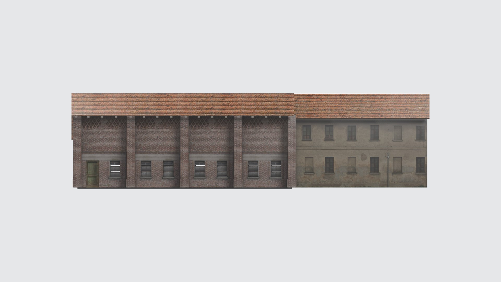 3D Italian old barn italian cascina model - TurboSquid 2171289