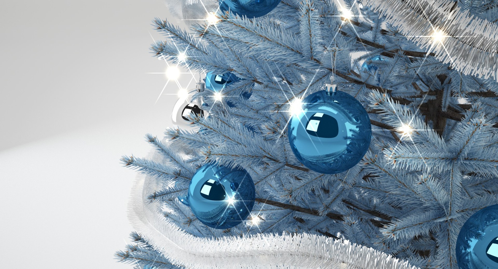 christmas tree 3d c4d