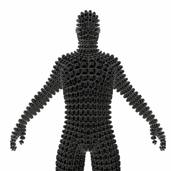 Abstract man human 3D - TurboSquid 1664157