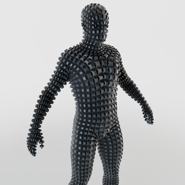 Abstract man human 3D - TurboSquid 1664157