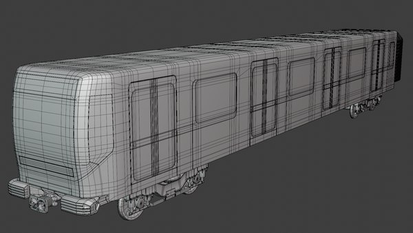 modelo 3d Concepto de locomotora de metro - TurboSquid 2160751