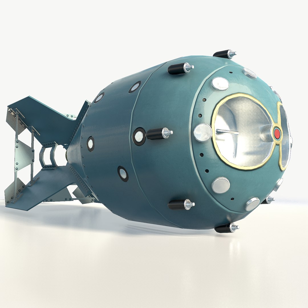 nuclear package bomb 3d 3ds