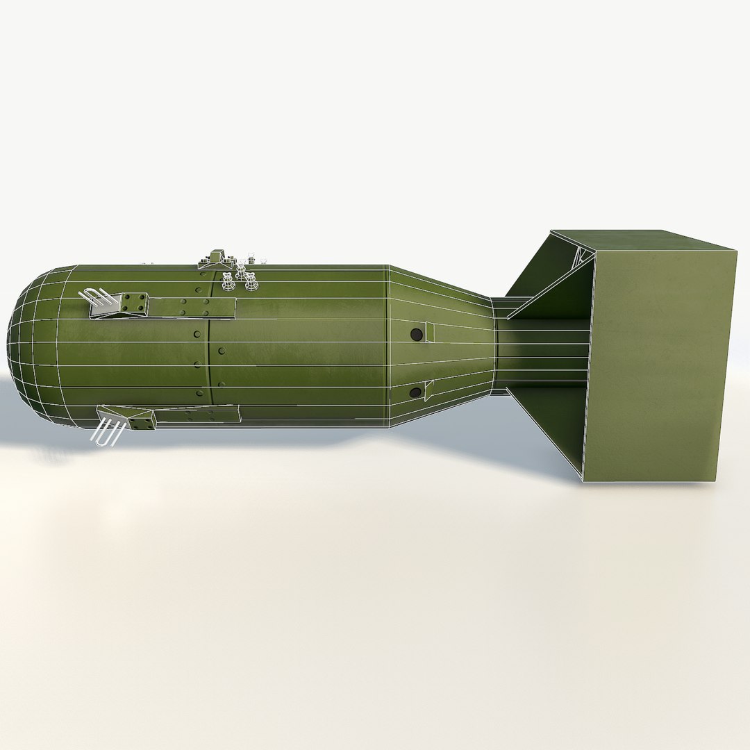 nuclear package bomb 3d 3ds