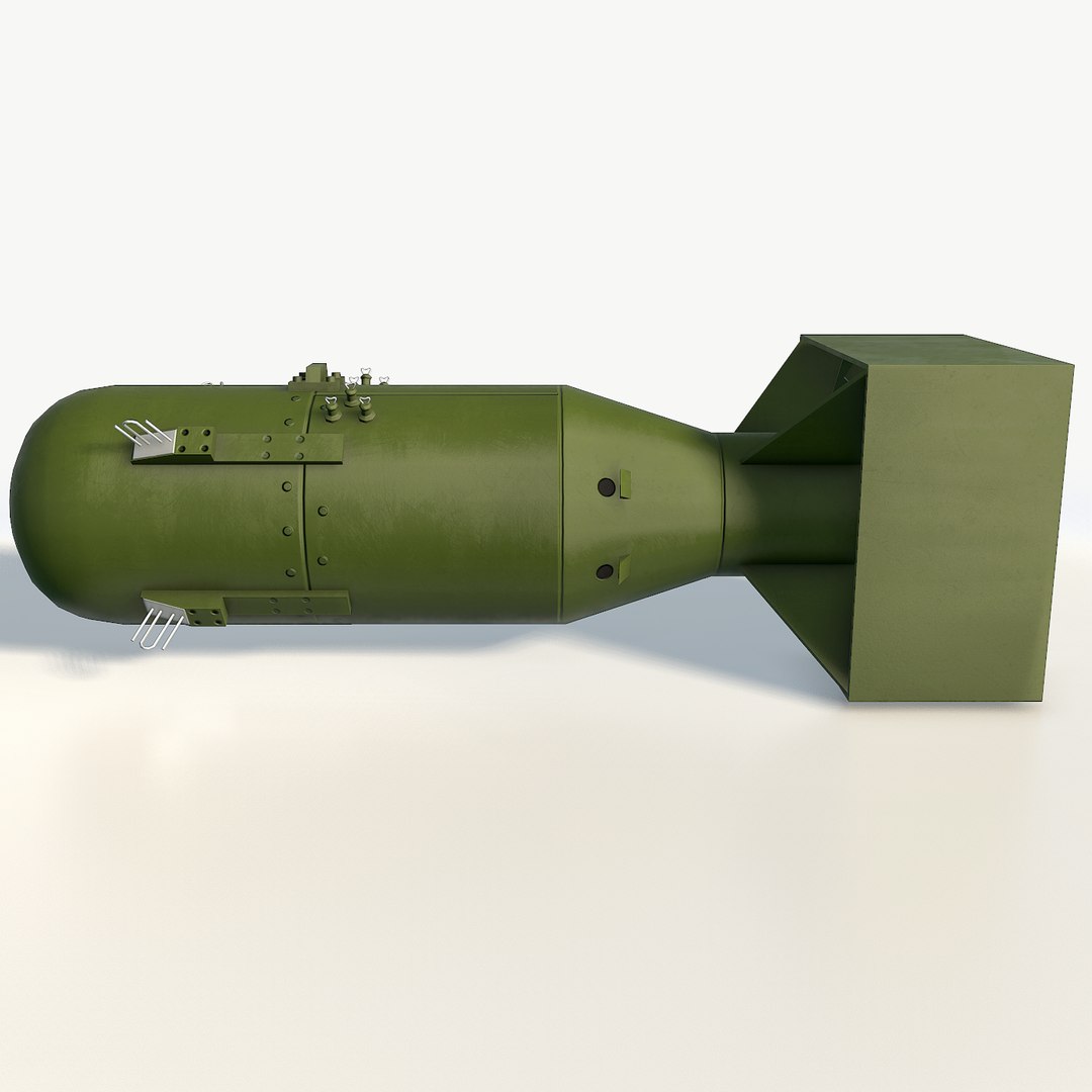 nuclear package bomb 3d 3ds