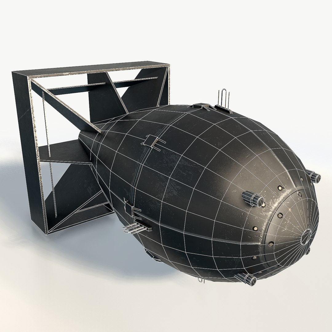 Nuclear Package Bomb 3d 3ds