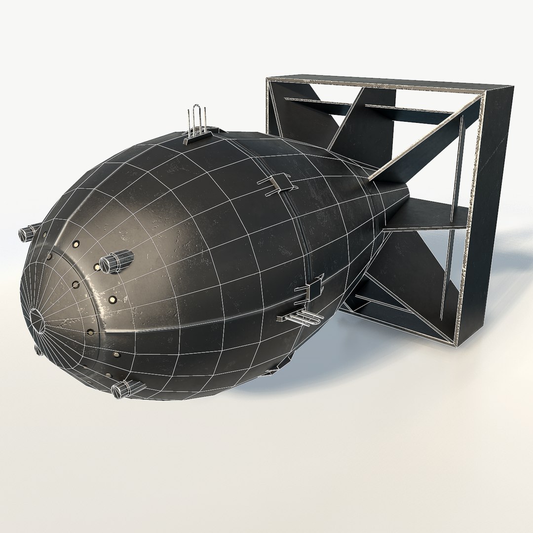 Nuclear Package Bomb 3d 3ds