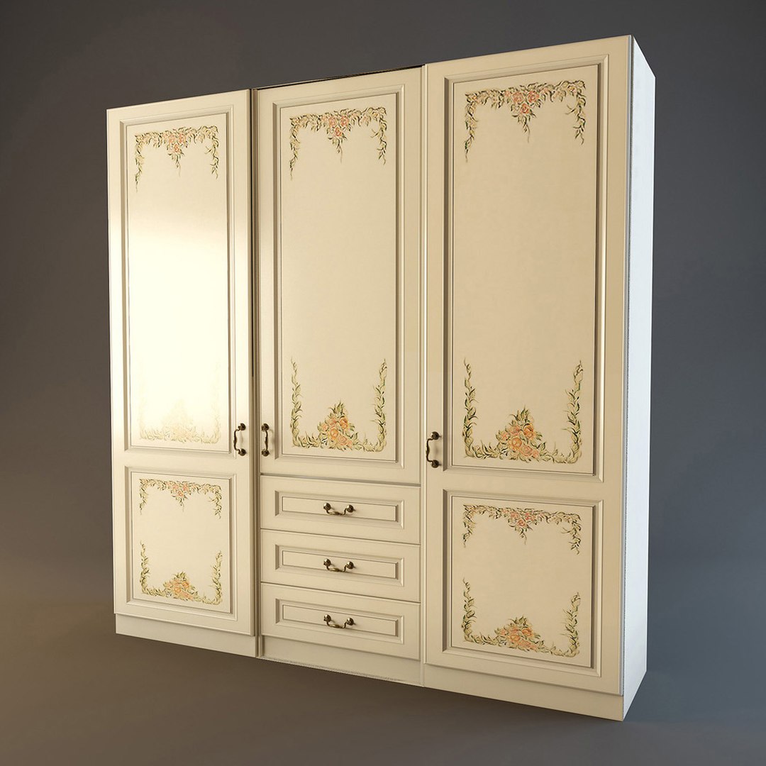 Wardrobe Cabinet 3d Model
