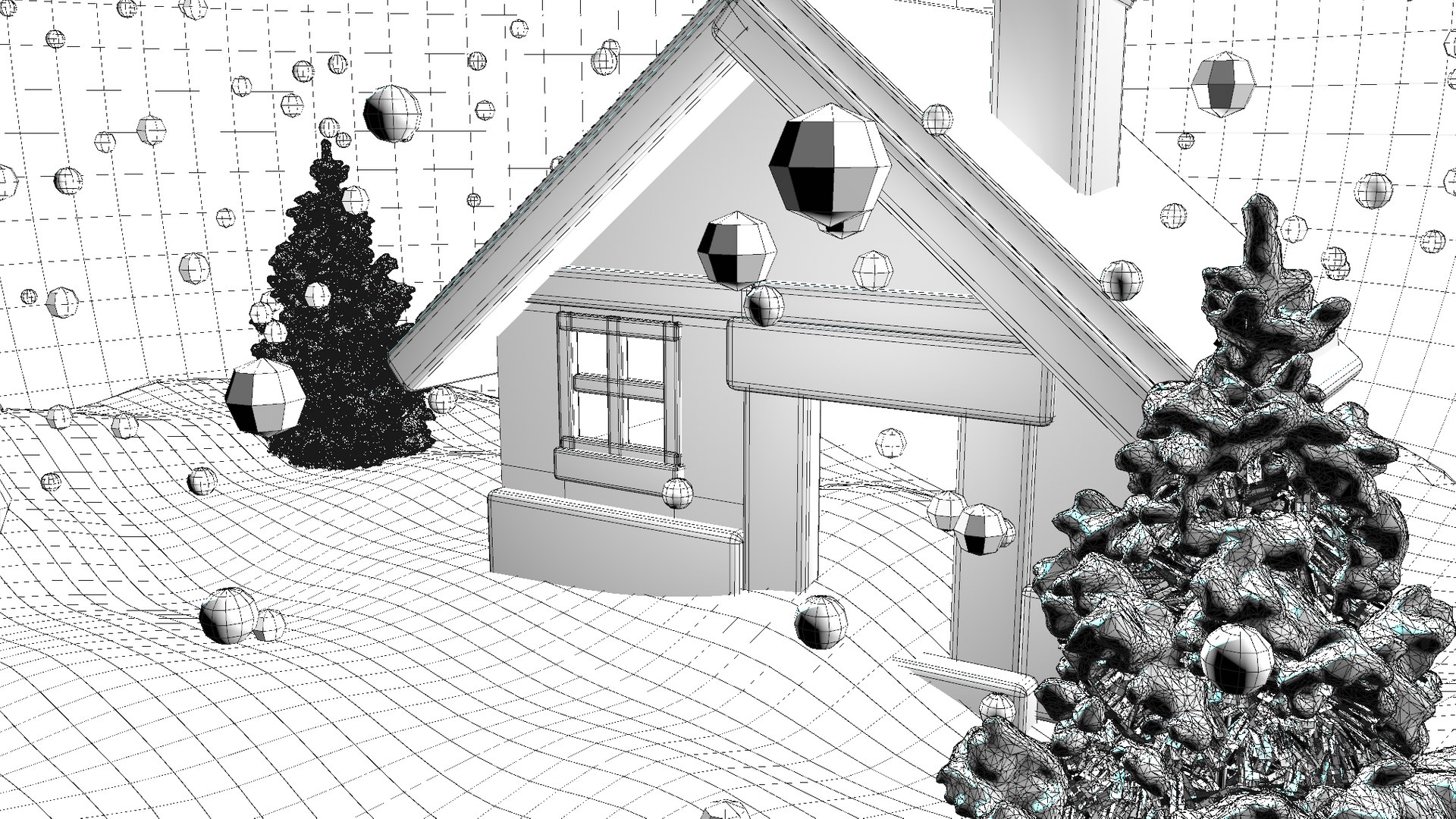 Snowglobe Christmas Animated - Octane 3D Model - TurboSquid 2156314