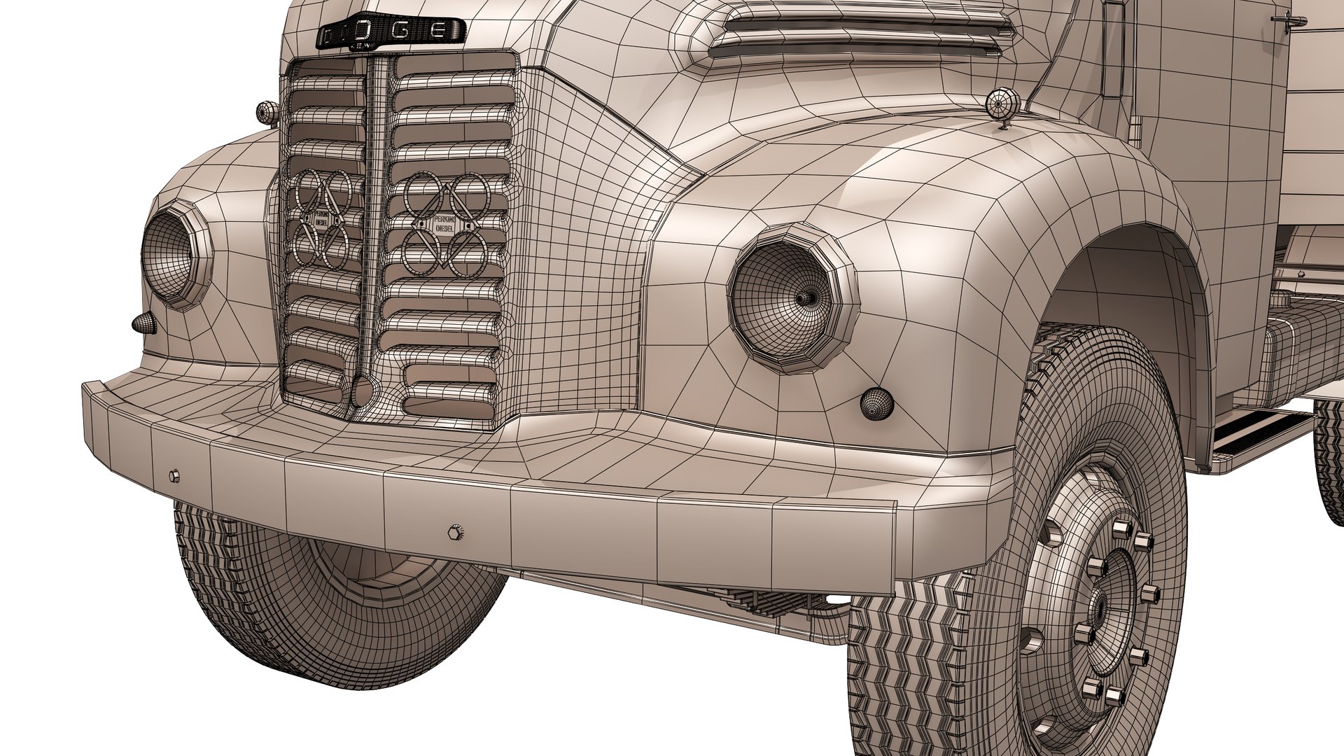 Dodge 100 Kew 1949 3D Model - TurboSquid 1983200