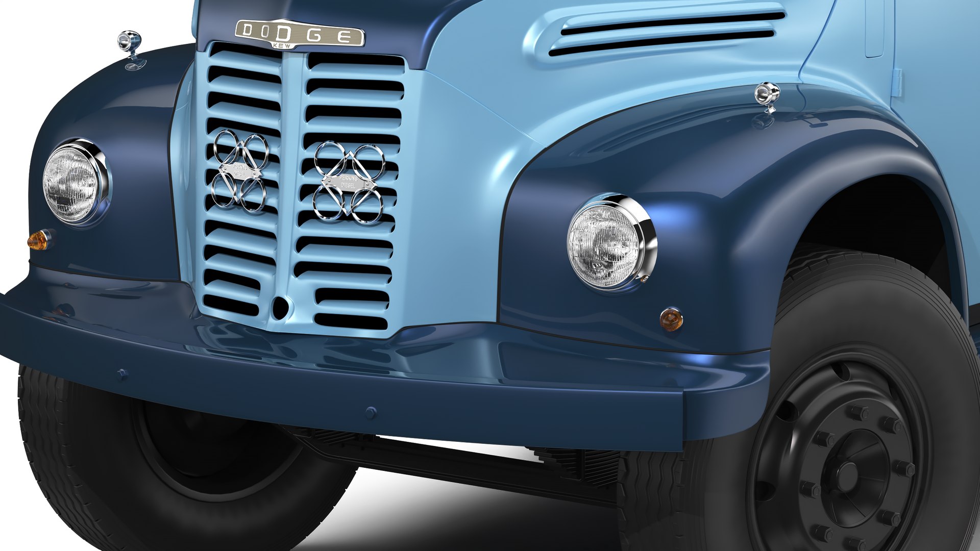 Dodge 100 Kew 1949 3D Model - TurboSquid 1983200