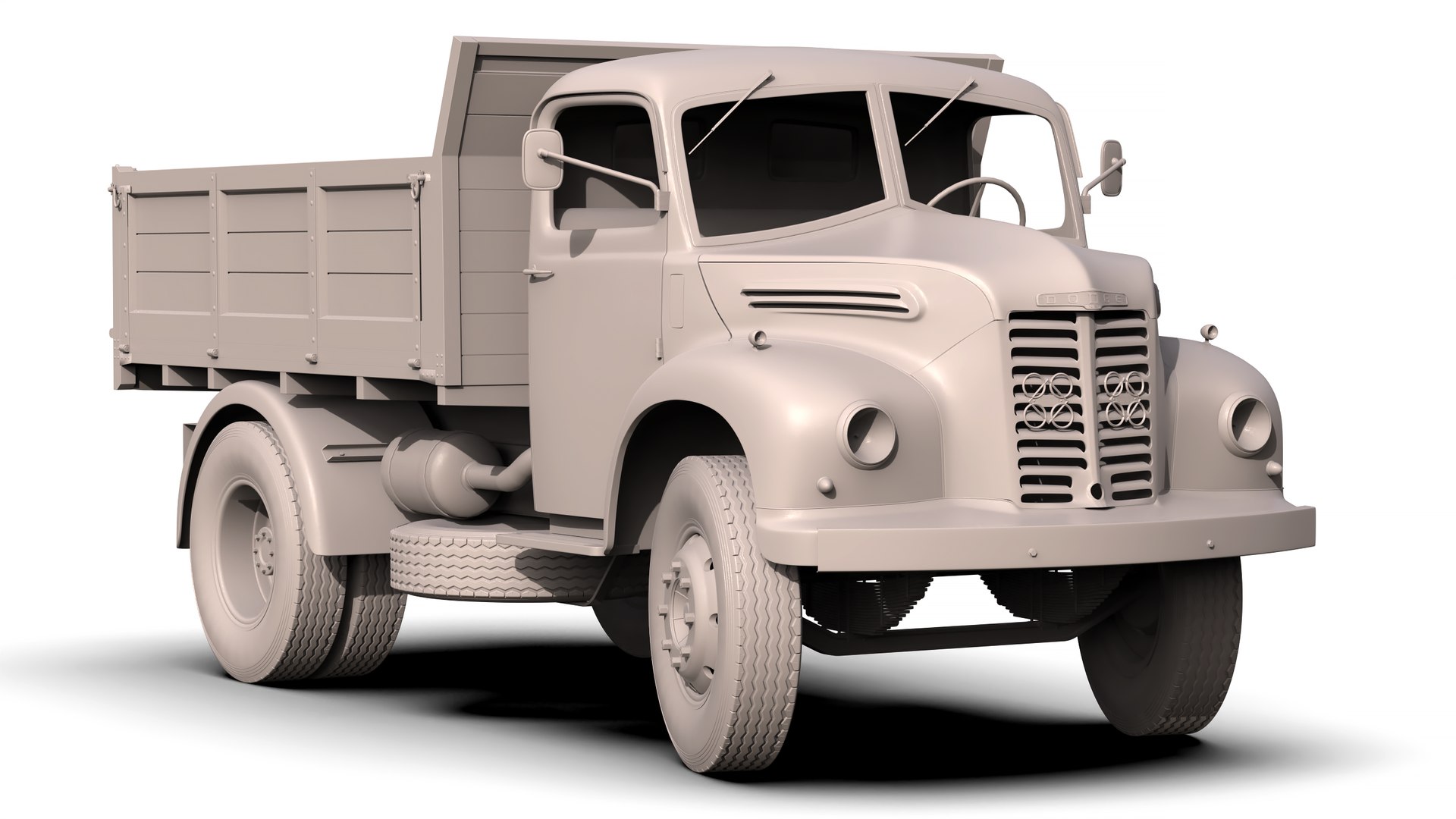 Dodge 100 Kew 1949 3D Model - TurboSquid 1983200