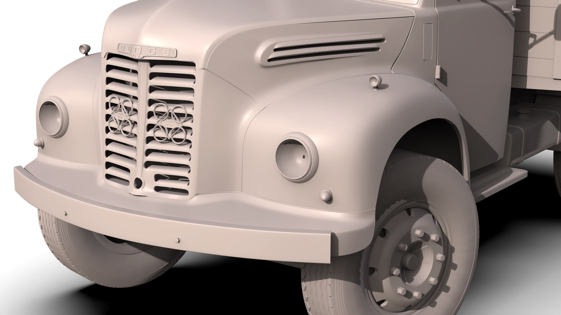 Dodge 100 Kew 1949 3D Model - TurboSquid 1983200