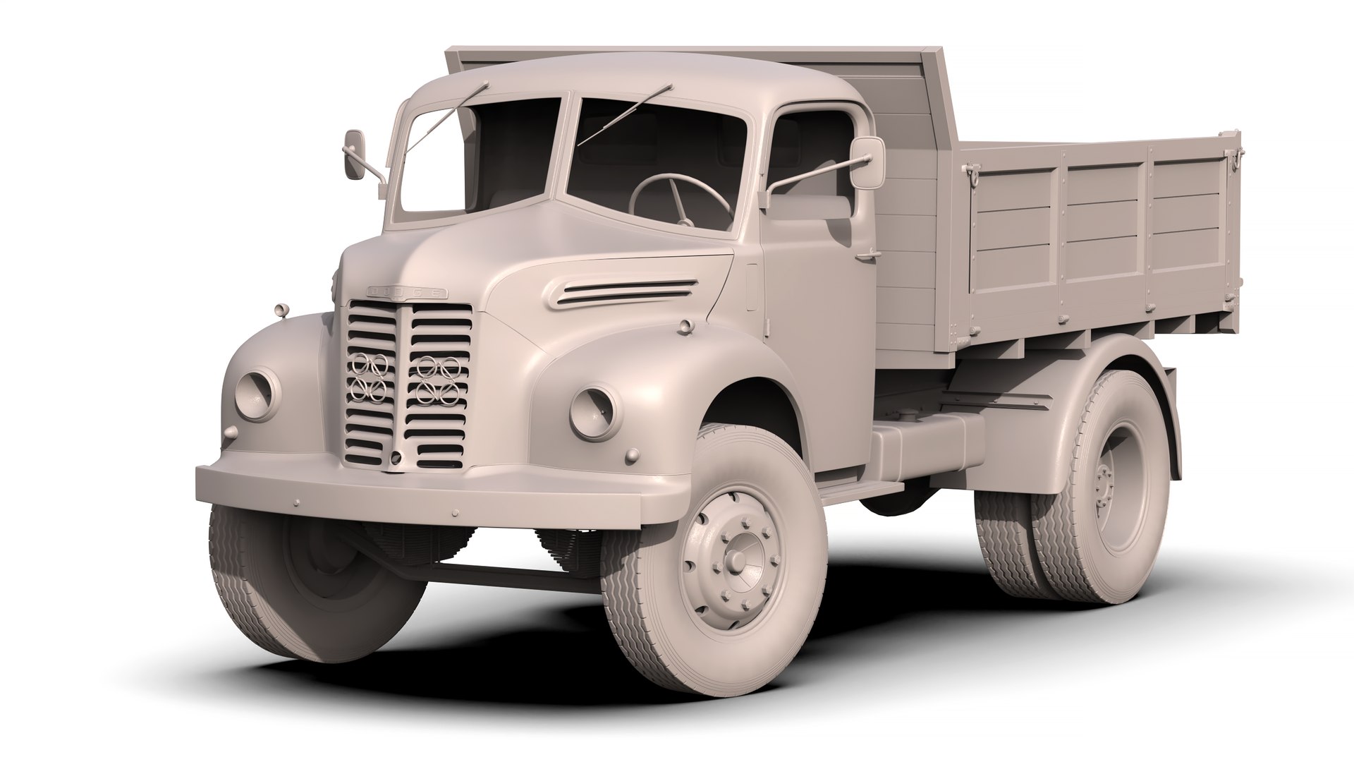 Dodge 100 Kew 1949 3D Model - TurboSquid 1983200