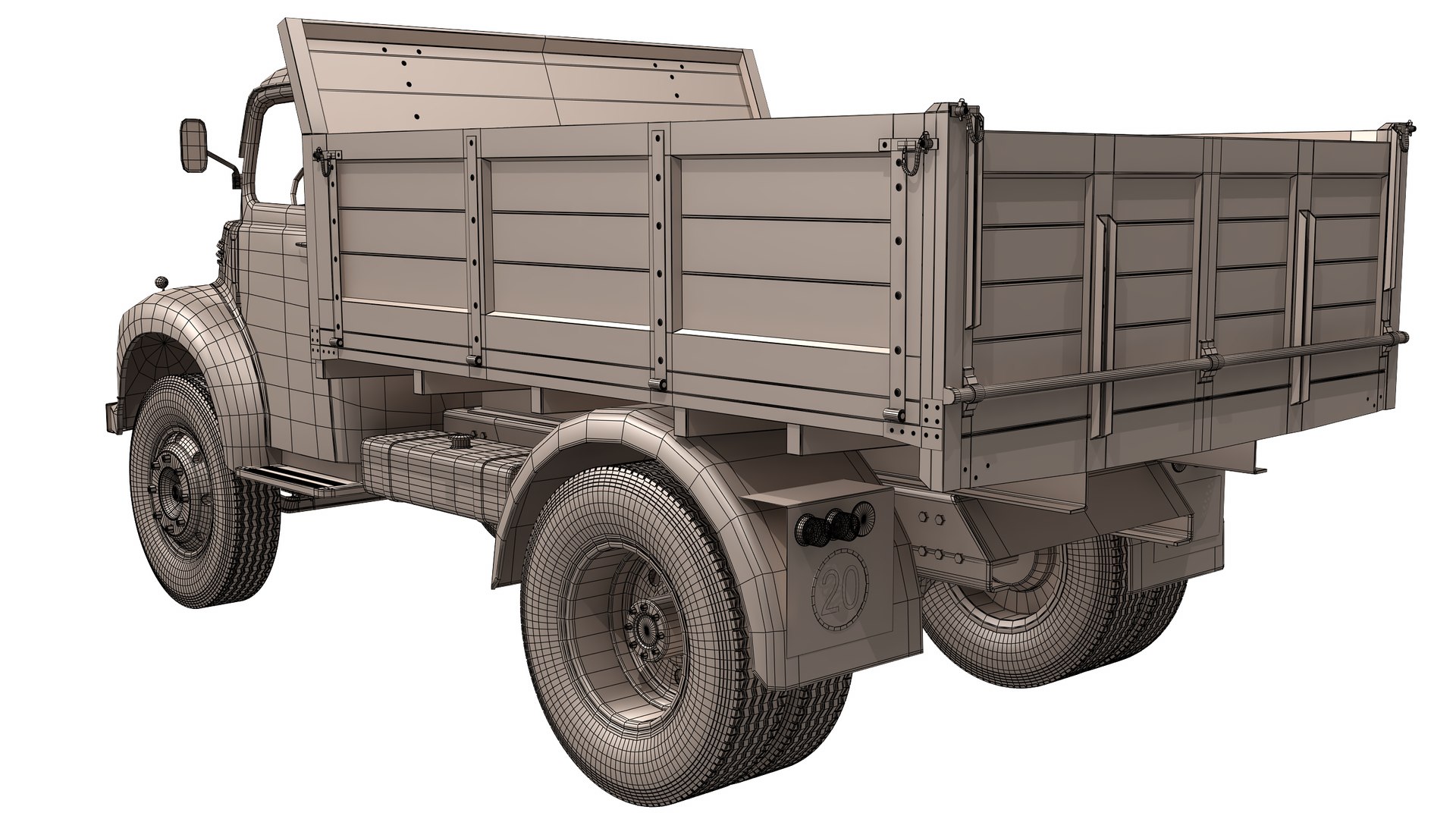 Dodge 100 Kew 1949 3D Model - TurboSquid 1983200