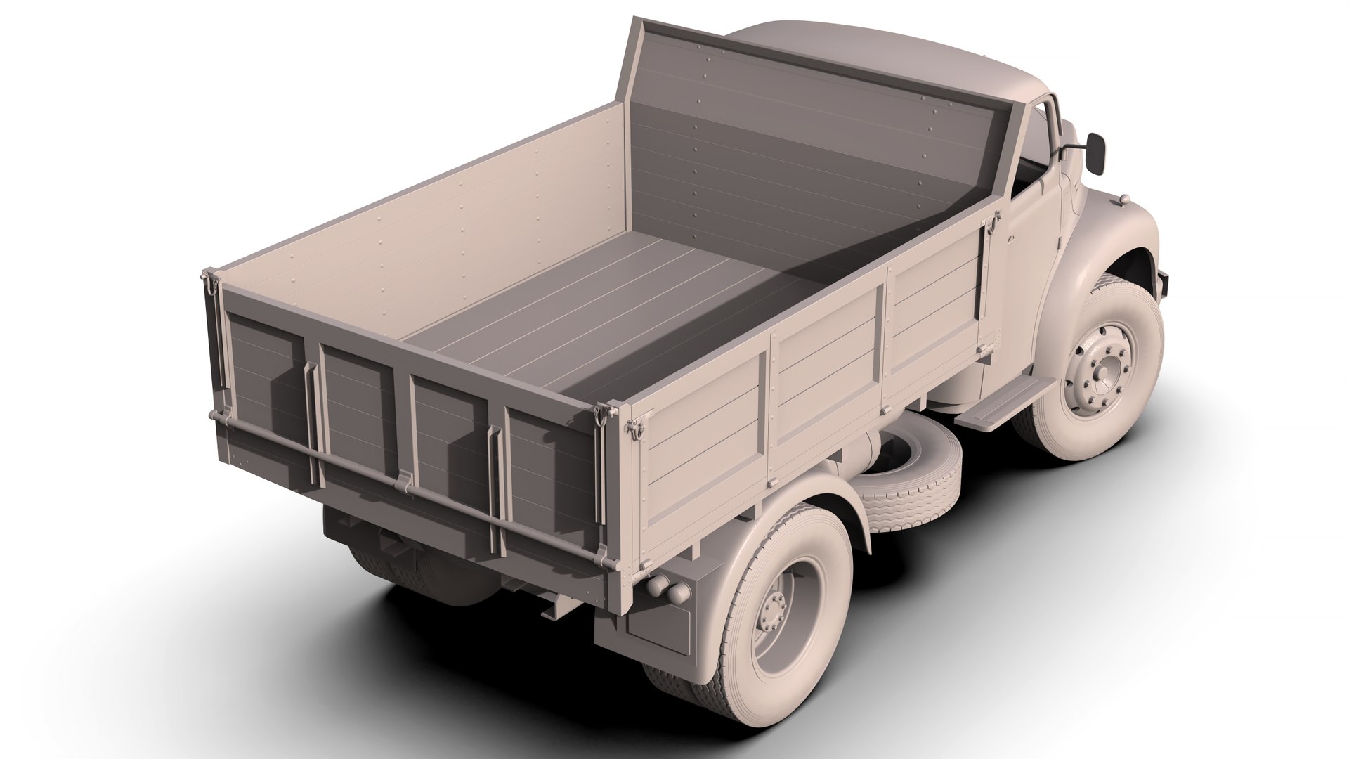 Dodge 100 Kew 1949 3D Model - TurboSquid 1983200