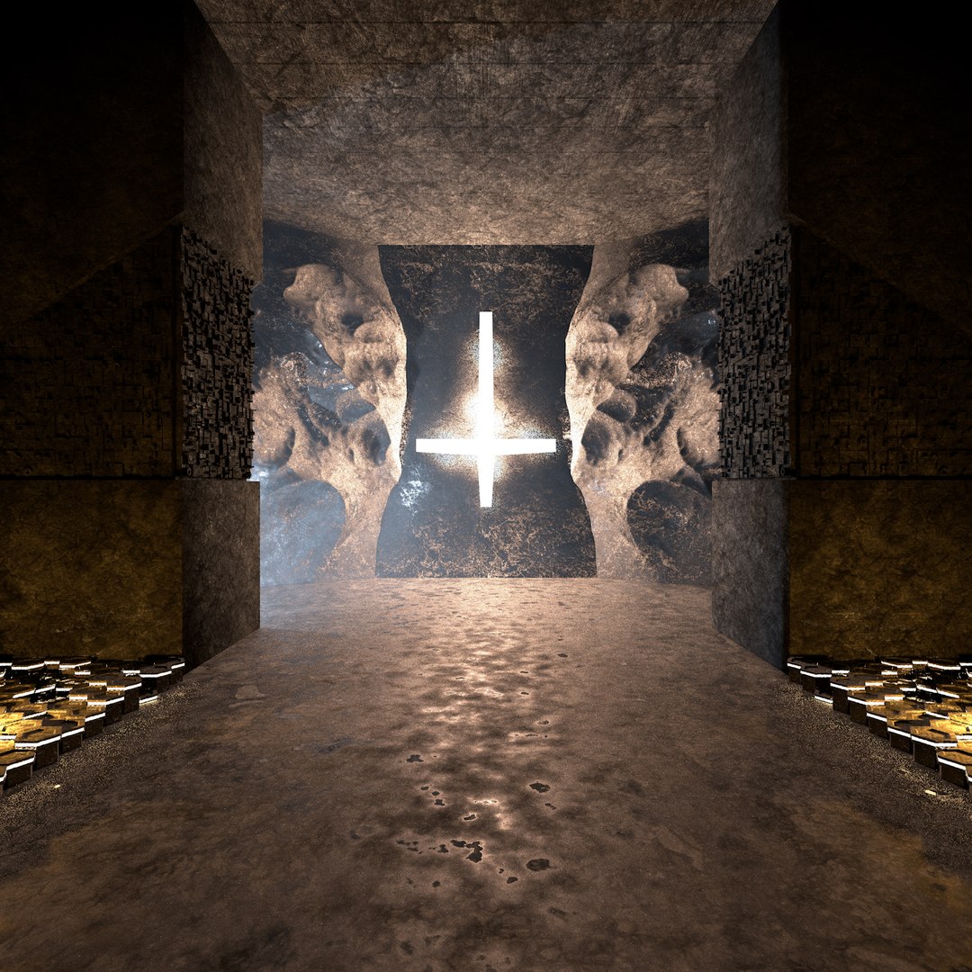 Concepts Dark Temple Environment 3D - TurboSquid 1401931