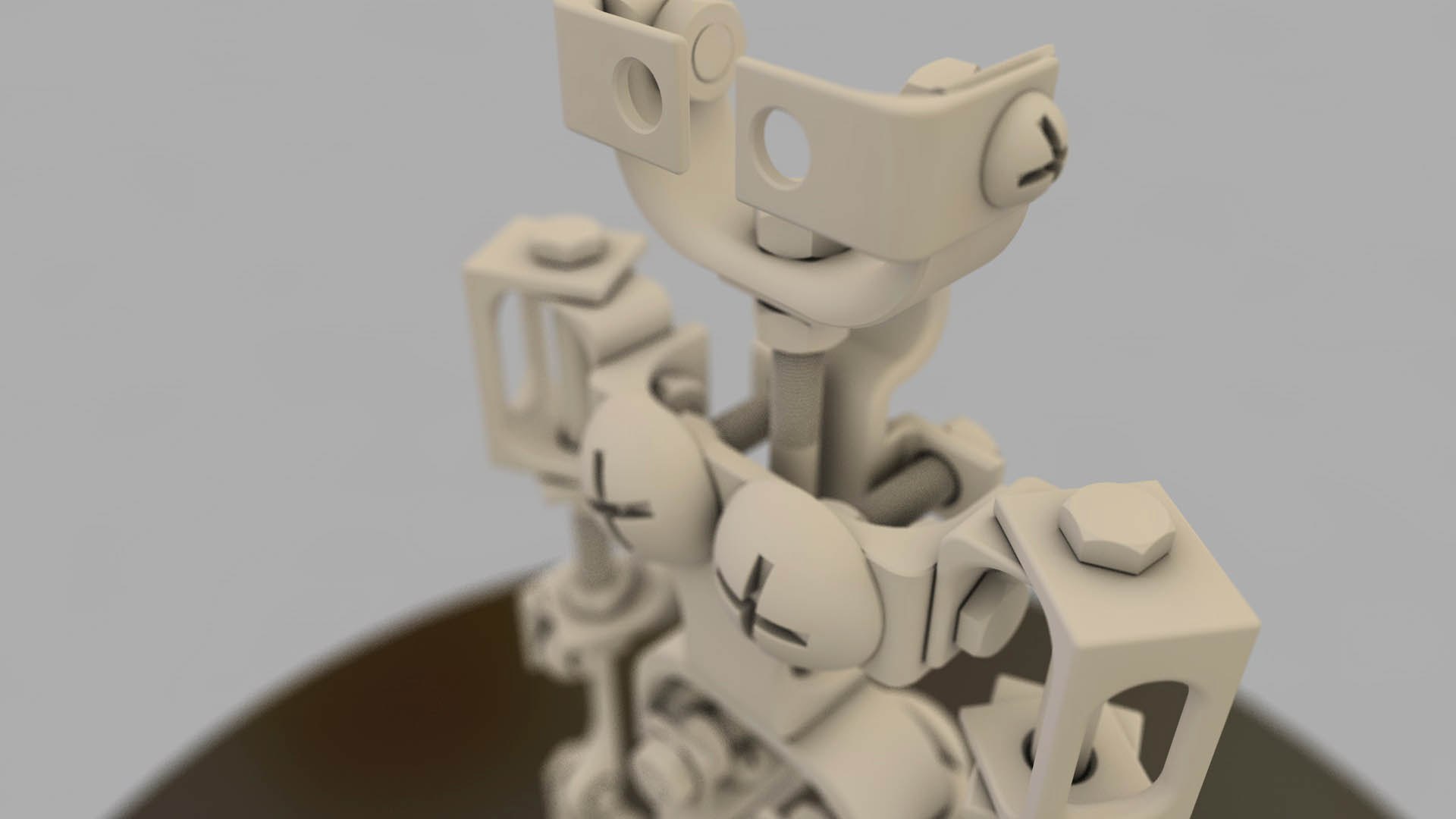 Little Robot 3D Model - TurboSquid 1699539