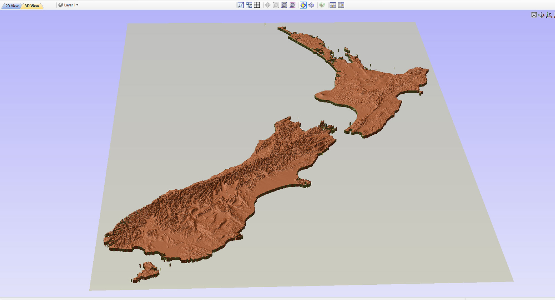 new zealand 3d max