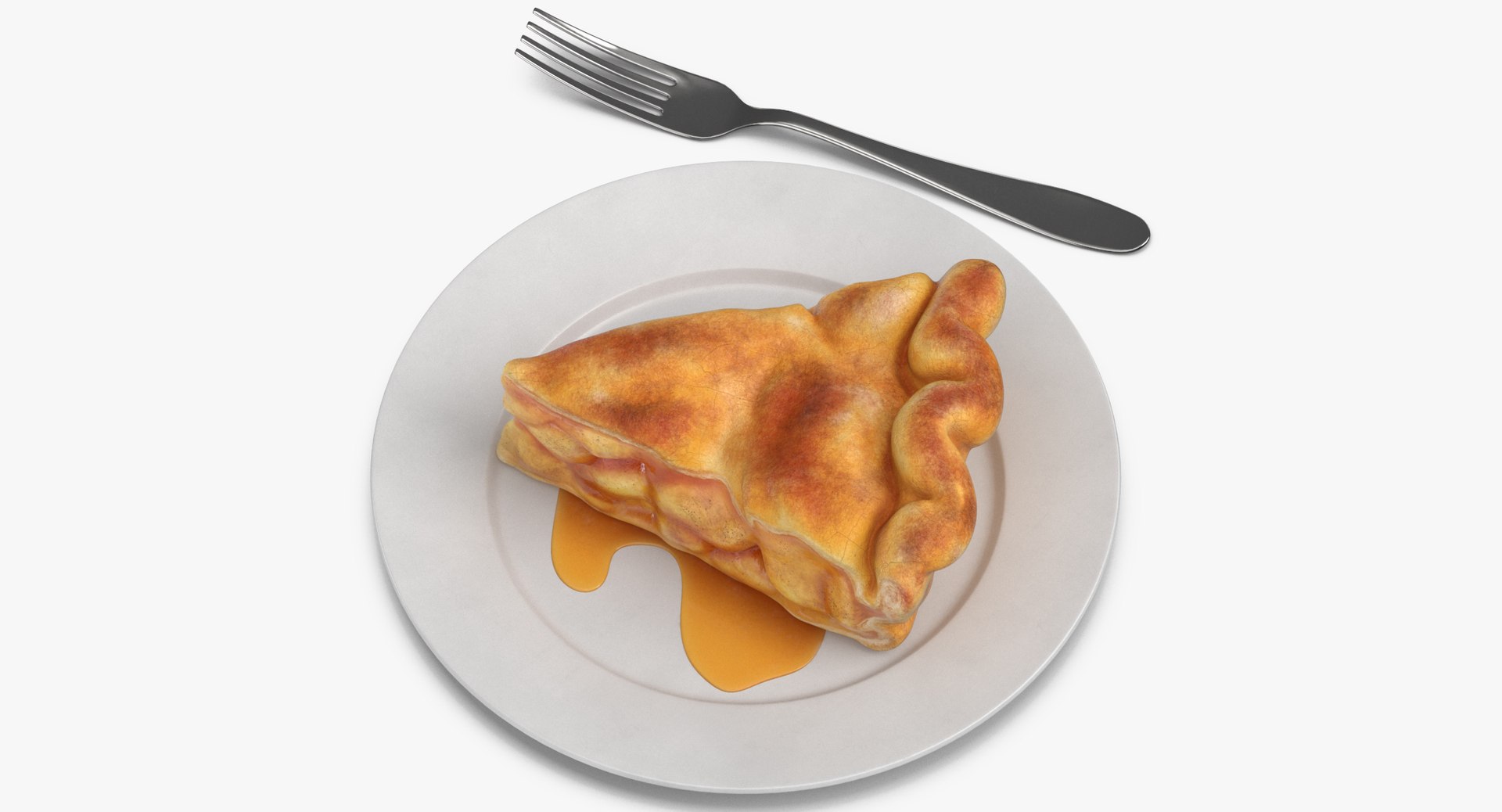 3D Apple Pie Slice Model - TurboSquid 1335100